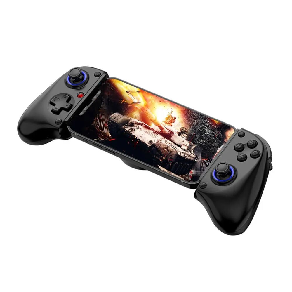 Растягивающийся игровой контроллер Bluetooth для Android и iOS (черный)