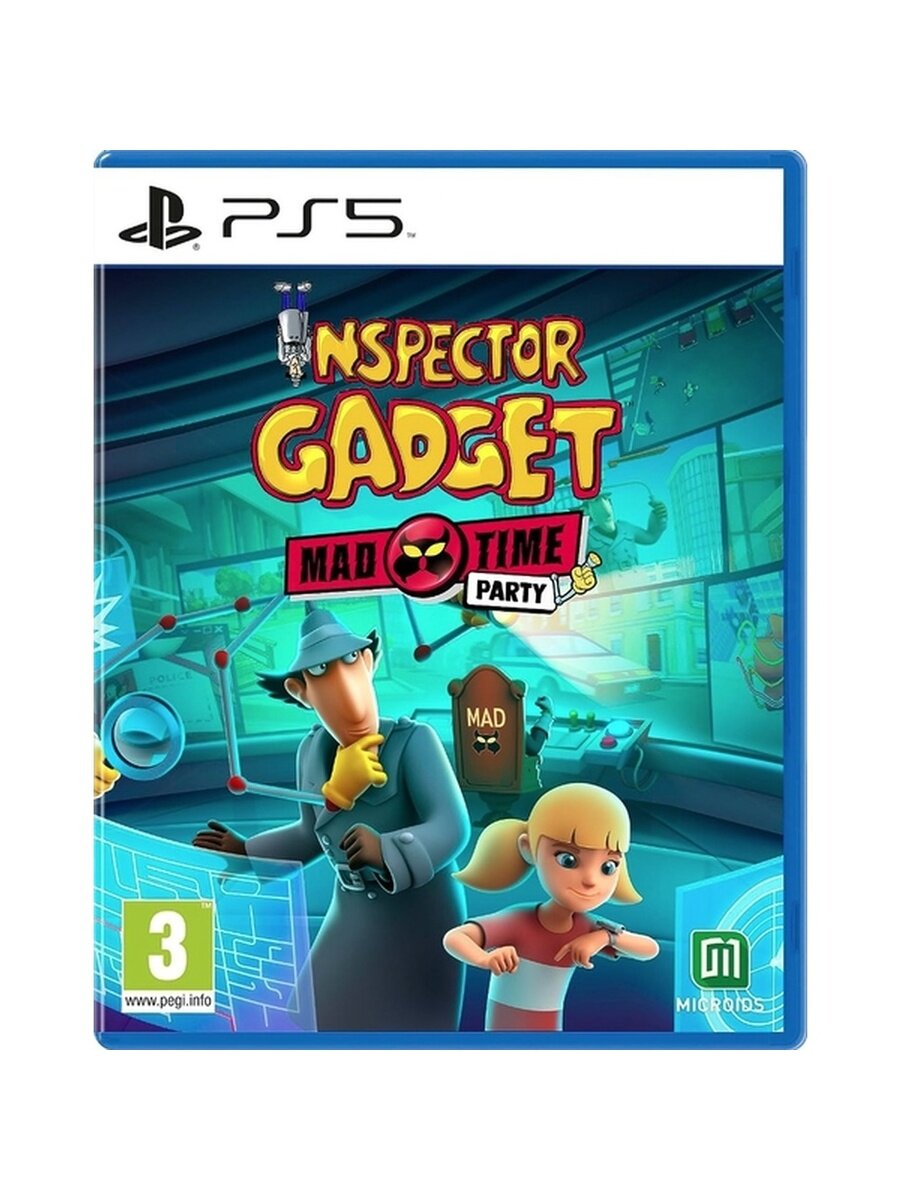 Inspector Gadget, PlayStation 5, русские субтитры