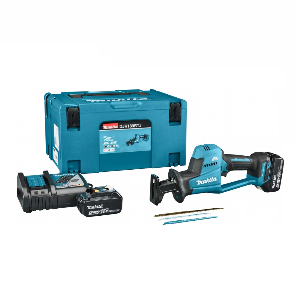 Аккумуляторная сабельная пила Makita LXT DJR189RTJ