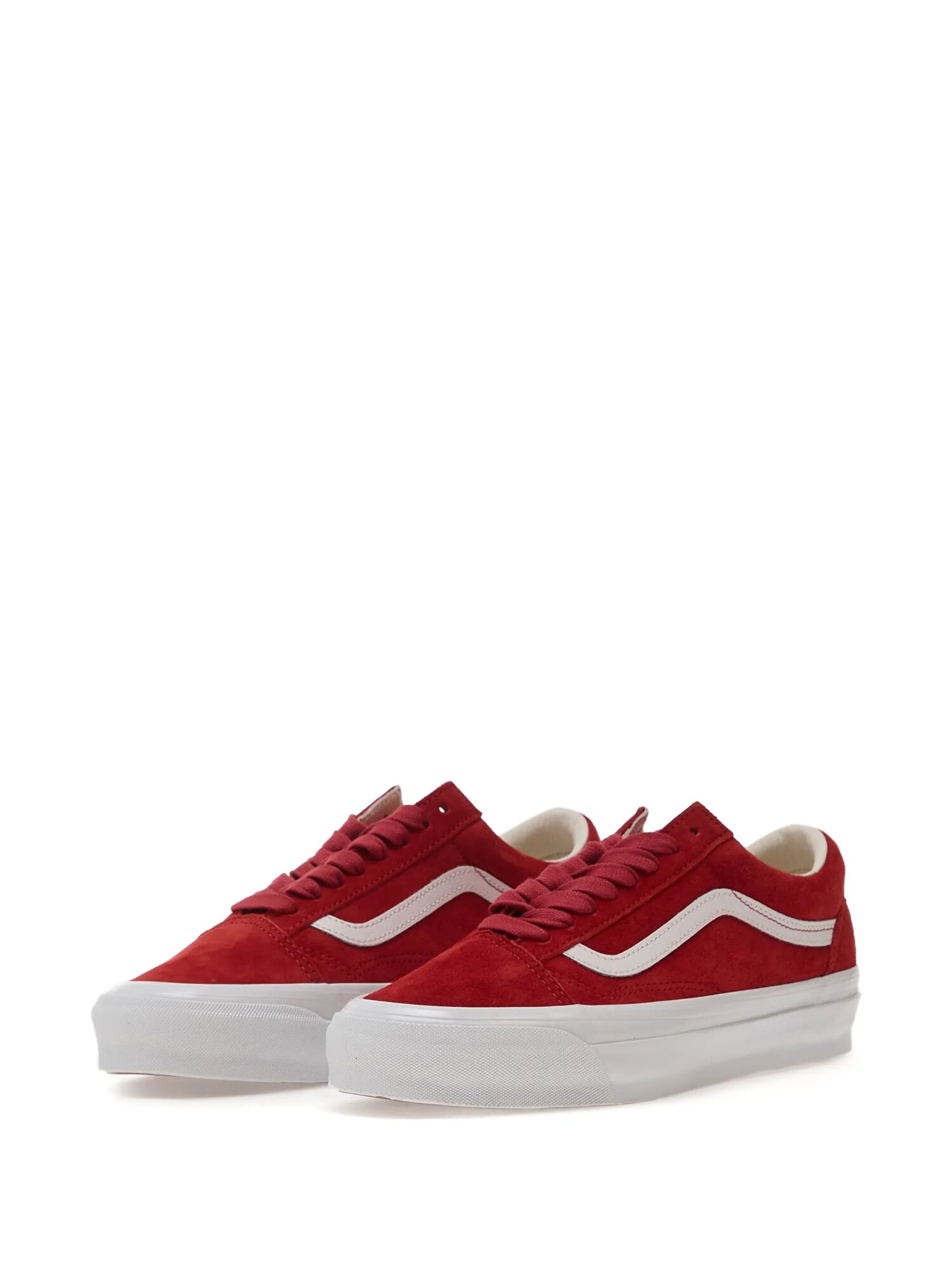 Кроссовки VANS Premium Old Skool, размер 8,5 US, красный — фото 1