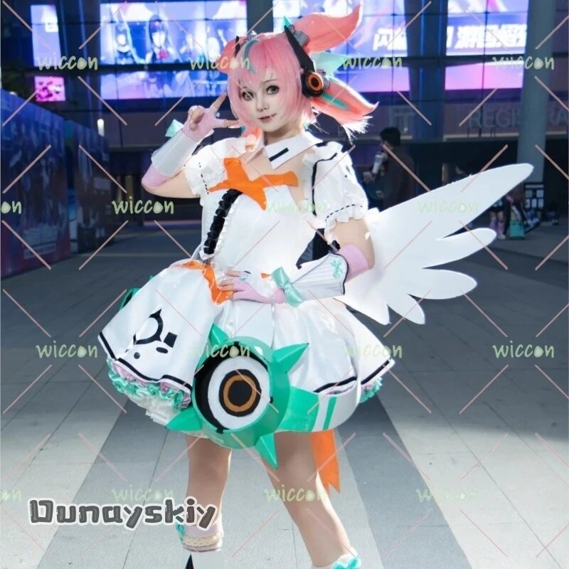 Костюм Аиры «Ангел Желаний» из Zenless Zone Zero Белый, XXL, suit