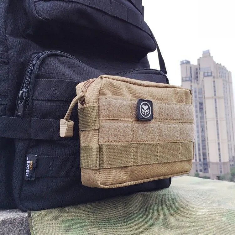 Сумка на пояс Комплект аксессуаров EDC Toolkit 16,5 X 11,5 X 4 см Лавсан CP камуфляж — фото 1