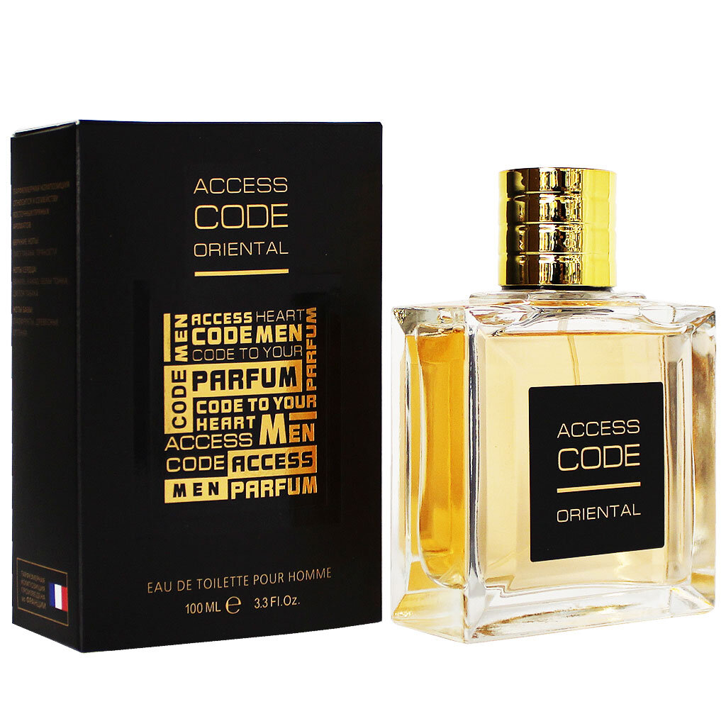 Туалетная вода Today Parfum Access Code ORIENTAL 100ml (аромат TF Tobacco Vanille) для мужчин