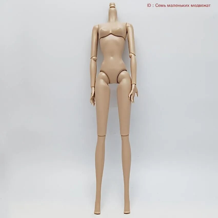 Высококачественное тело куклы BJD/высота 29 см, пластик, бежевый для женщин
