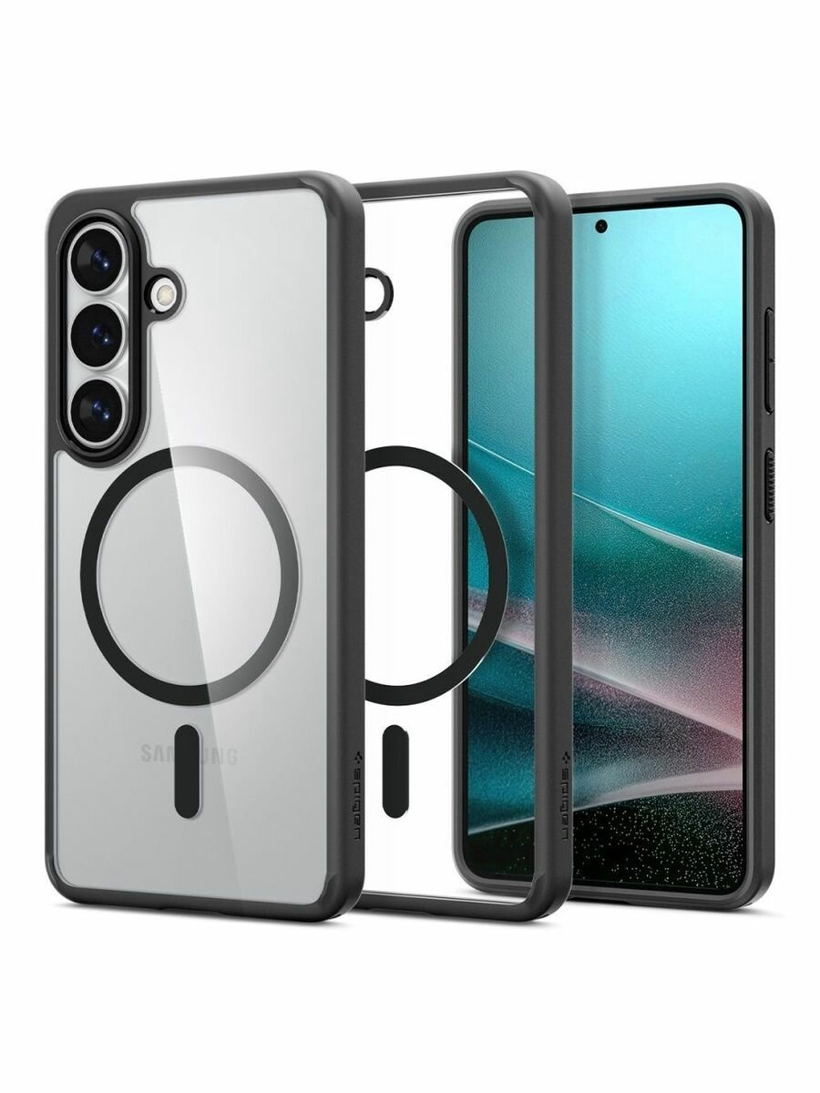 Чехол на Samsung Galaxy S26, Spigen Ultra Hybrid Magsafe (ACS10735), противоударный, бортики для защиты камеры и дисплея / Чехол на Самсунг Галакси С26
