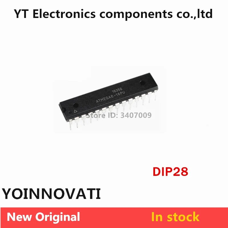 10шт. Разъем ATMEGA8-16PU