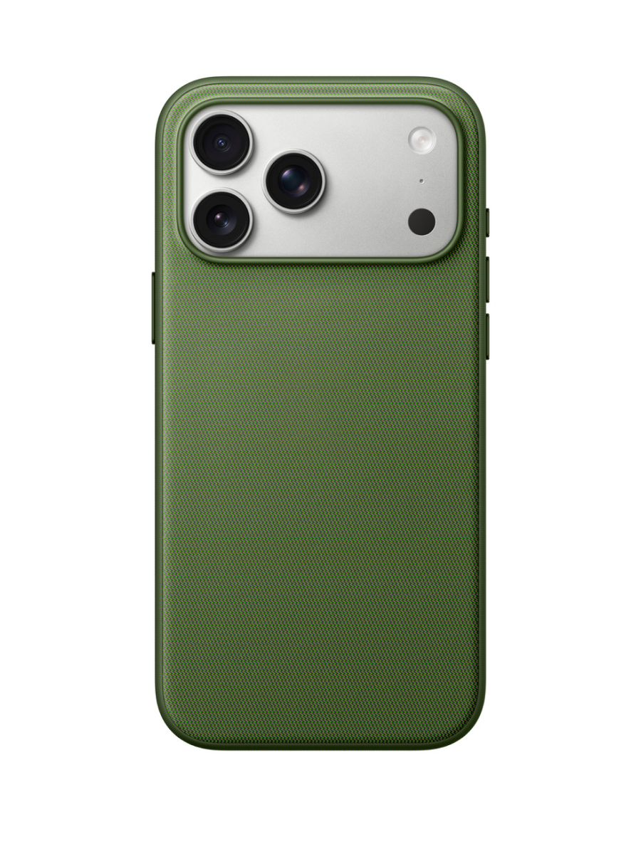 Чехол для Айфон 17 Про Макс Магсейф ТечВовен тканный / TechWoven Case Магсейф для айфон 17 Про Макс / Зеленый