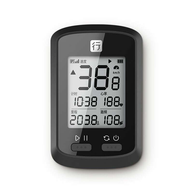 Беспроводной GPS велокомпьютер Magene C406 - 16 функций (совместим с датчиками: скорости, каденса, пульса, измерителя мощности)