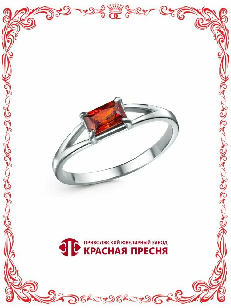 Кольцо, фианит