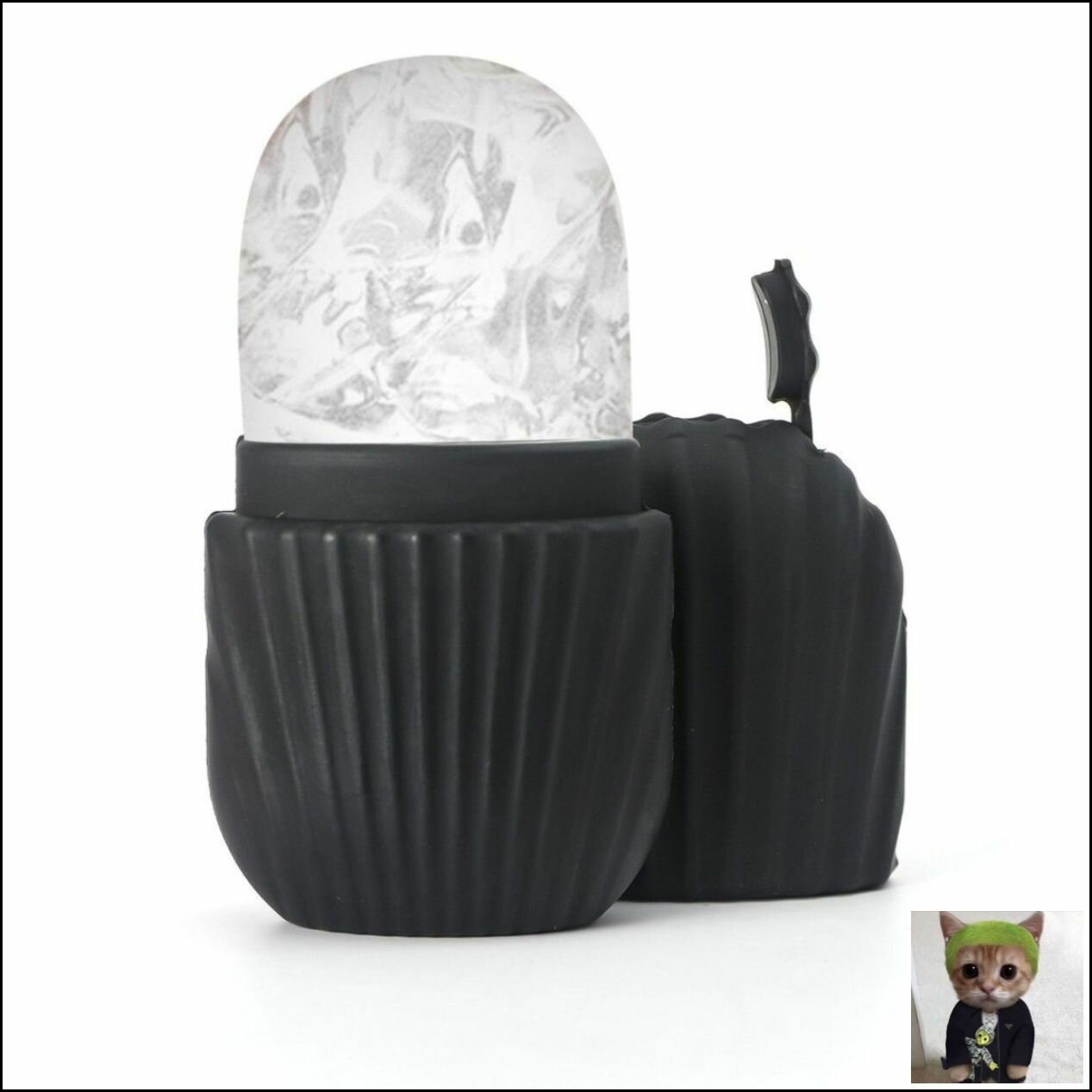 Криосфера. Охлаждающий массажер для лица, шеи, зоны декольте. Роллер. Набор роликовых массажеров. Криомассажер. Ледяной шар от отеков, сфера для льда