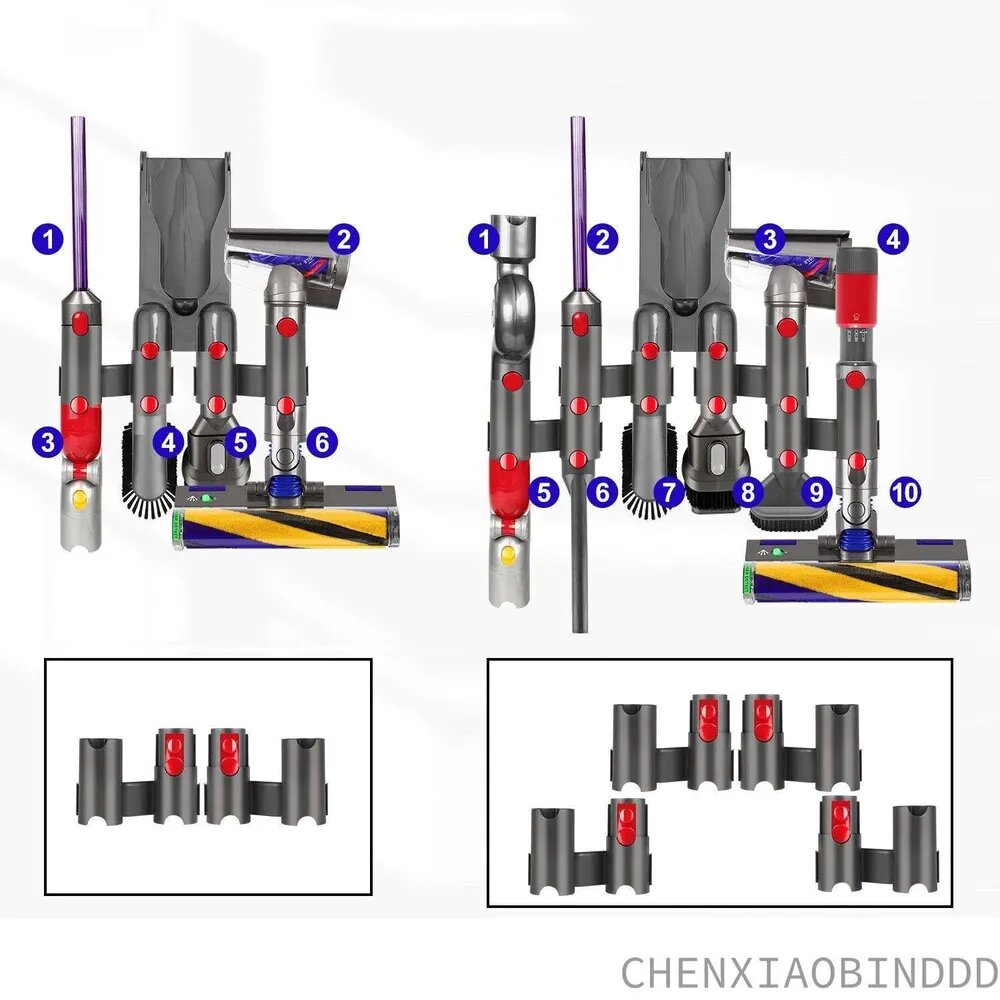 Аксессуар для пылесоса Dyson для настенного держателя до 5 насадок — фото 1