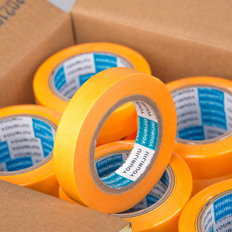 2026 Индивидуальная бумажная лента васи, маскировочная бумага, бумага для разделения цветов для покраски и декорирования наружных стен, термостойкая, ультратонкая 7388