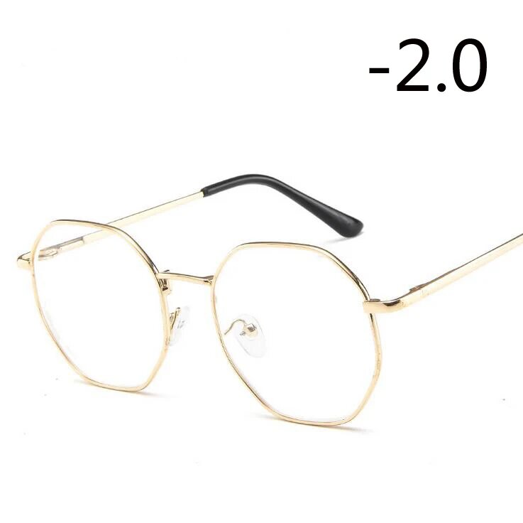 Металлические очки для близорукости -2.0, Myopia 200