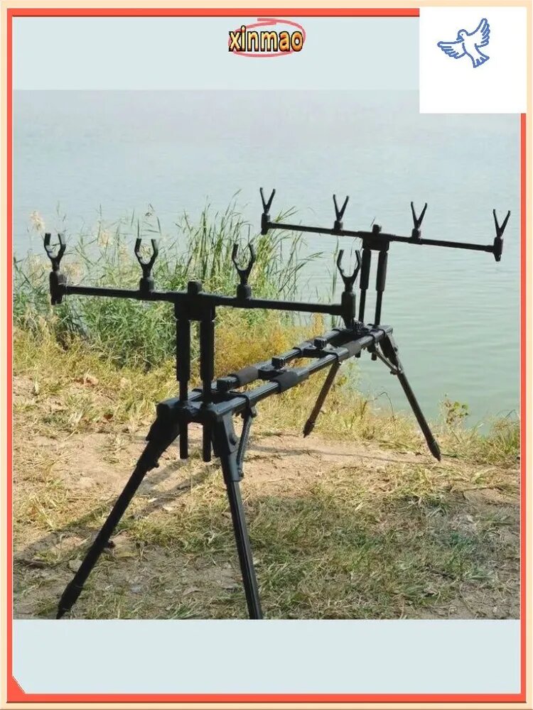 Род Под Для Рыбалки из алюминиевого сплава для рыбалки в водохранилище с регулируемой высотой