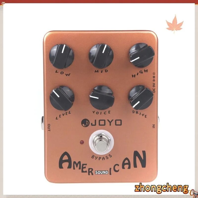 Педаль эффектов JOYO JF-14 American Sound Guitar Amp Simulator для электрогитары