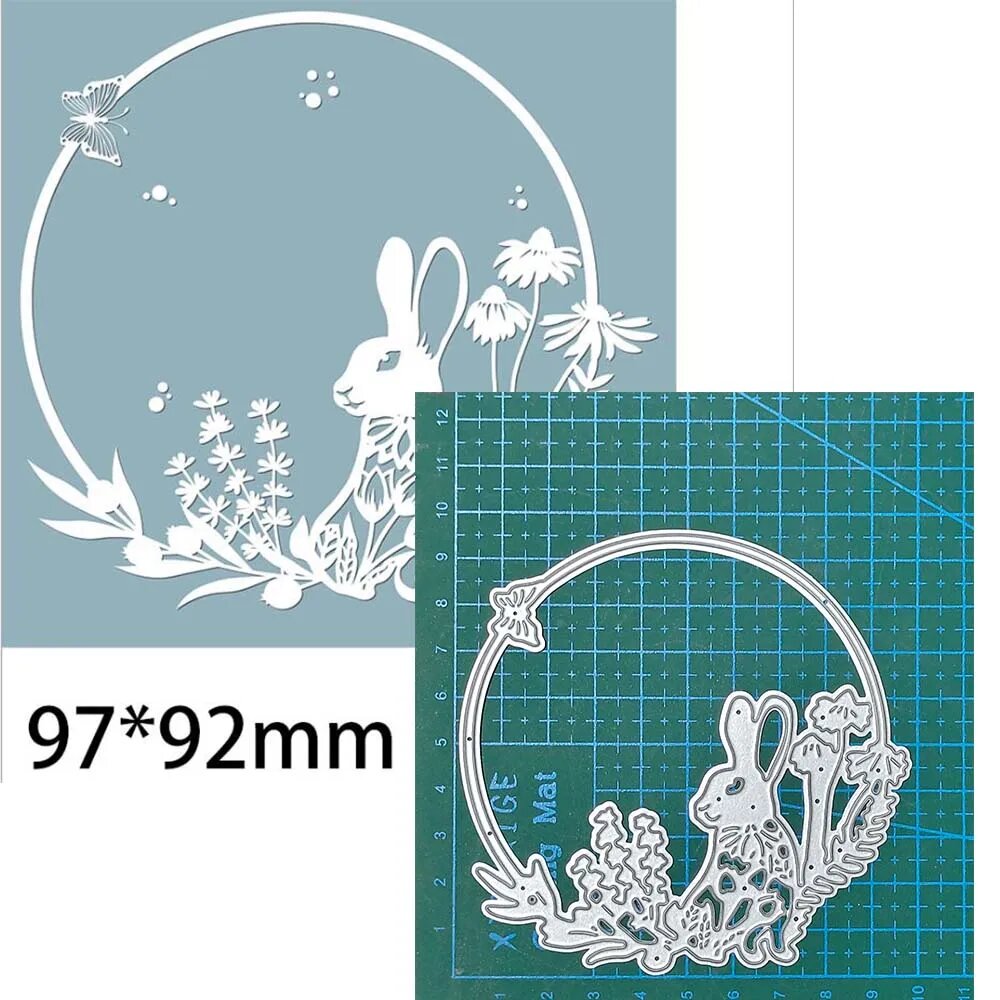 Металлические штампы для скрапбукинга Easter Bunny