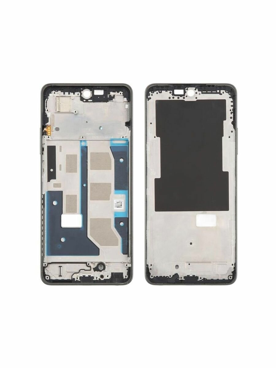 Рамка дисплея для Realme C67 4G RMX3890 Цвет: Черный