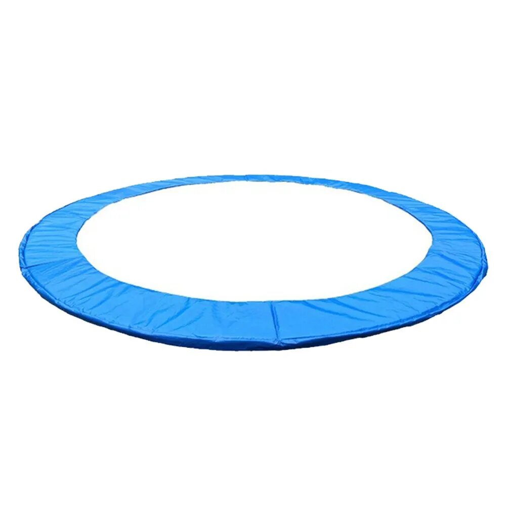 Защитный чехол для батута диаметром 306 см из ПЭ синего цвета круглый