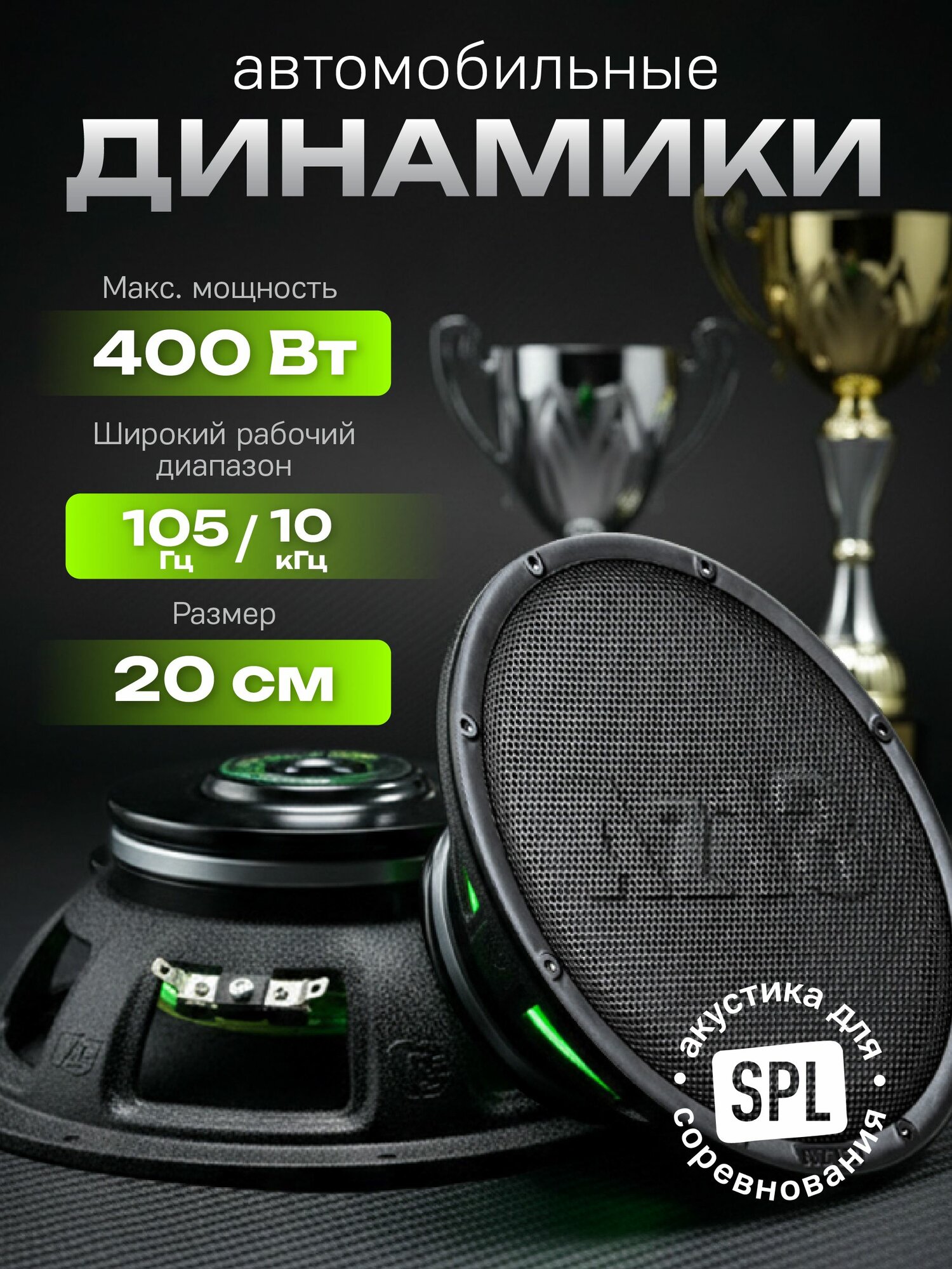 Динамики автомобильные GROVE 8 NEO