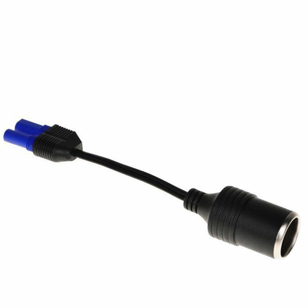 Адаптер Прикуривателя С Импровизированным Разъемом Для Бустера Аккумулятора Автомобиля 12V Цвет Black