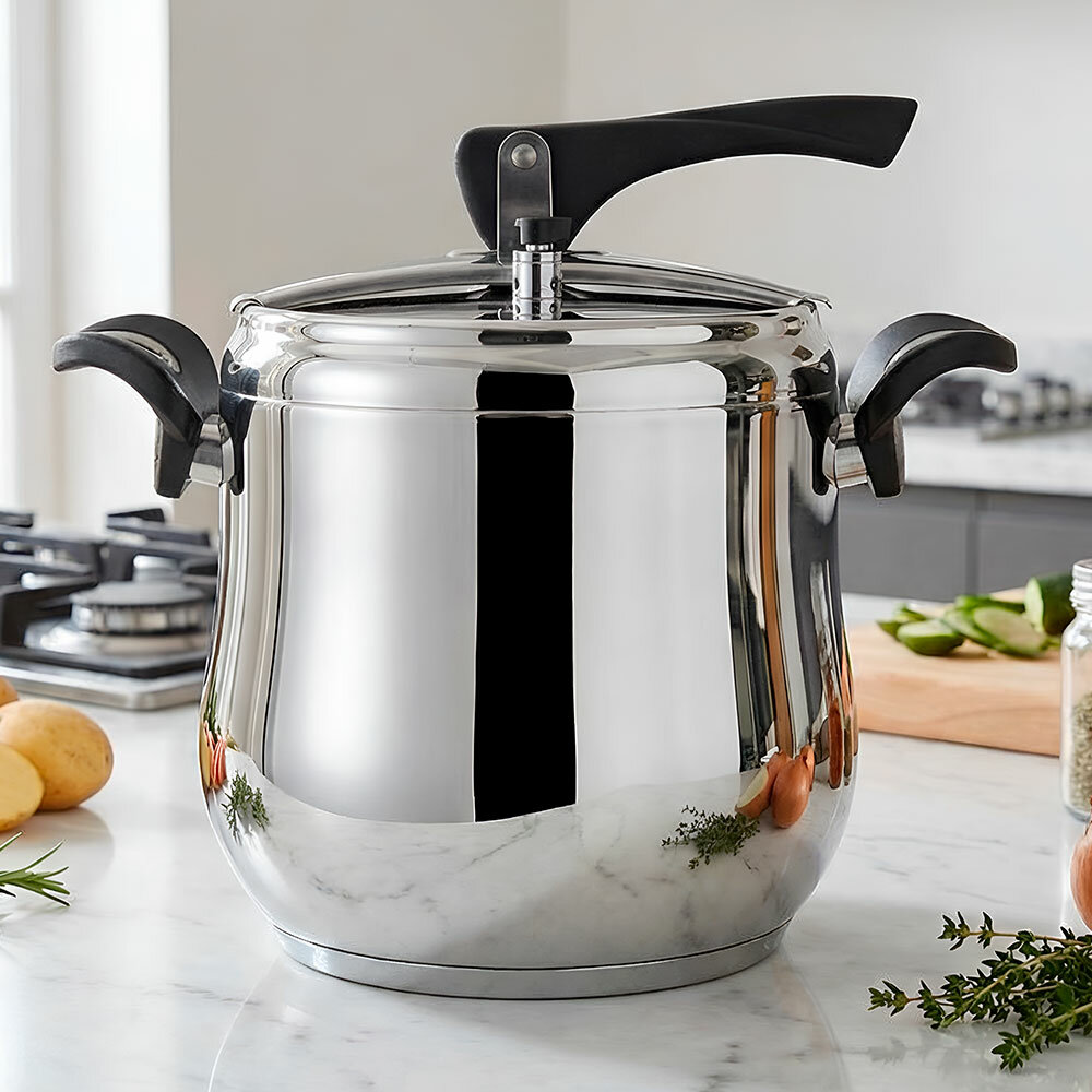 Скороварка Mayer&Boch "MB 82005" из нержавеющей стали, 7 л, для быстрого и здорового приготовления пищи