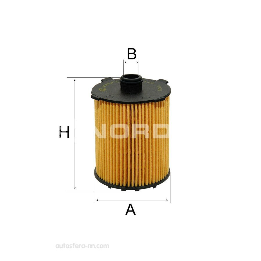NORDFIL ON1118 Фильтр масляный GEELY Atlas NEW (FX11) Monjaro (KX11) Okavango Preface Tugella KNEWSTAR 001 LY