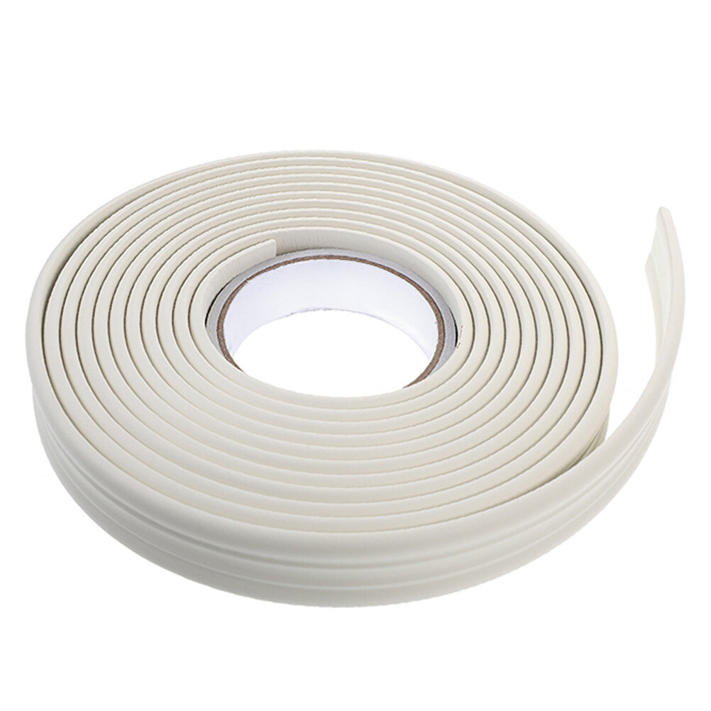 Декоративная белая самоклеящаяся плинтусная лента из мягкого материала для стен