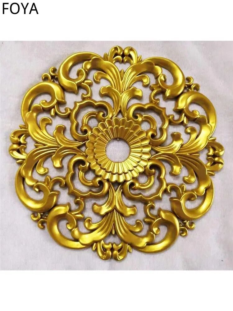 2025 Розетка потолочная инжекционная под люстру/ Подходит для резных декораций на стенах/ мебели