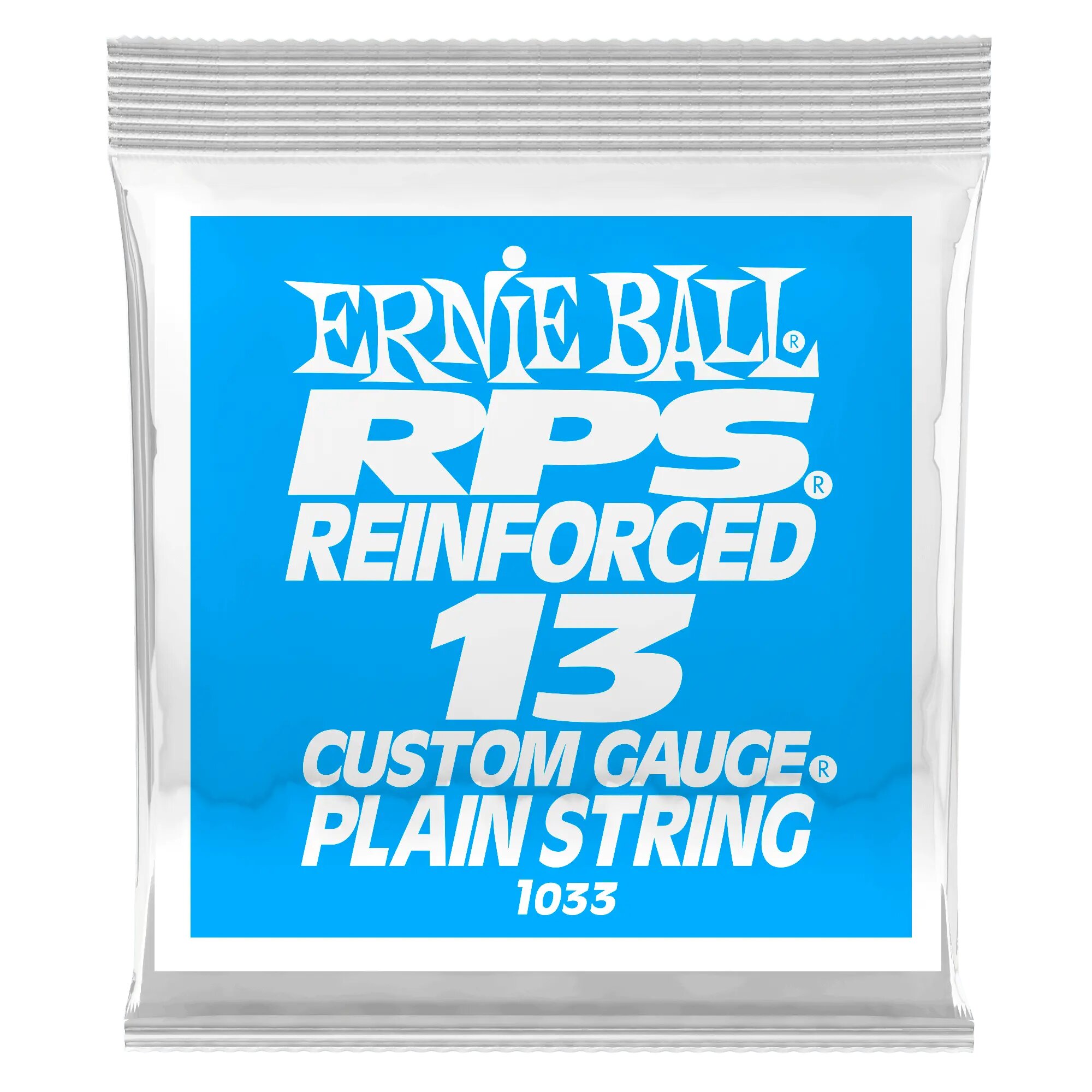 Струна для акустической и электрогитары Ernie Ball P01033, сталь, калибр 13