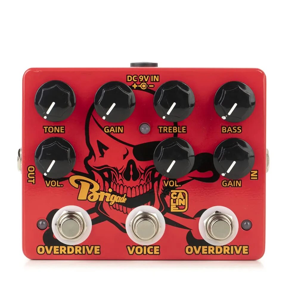 Педаль эффектов для электрогитары CALINE DCP-07 Brigade Dual Overdrive