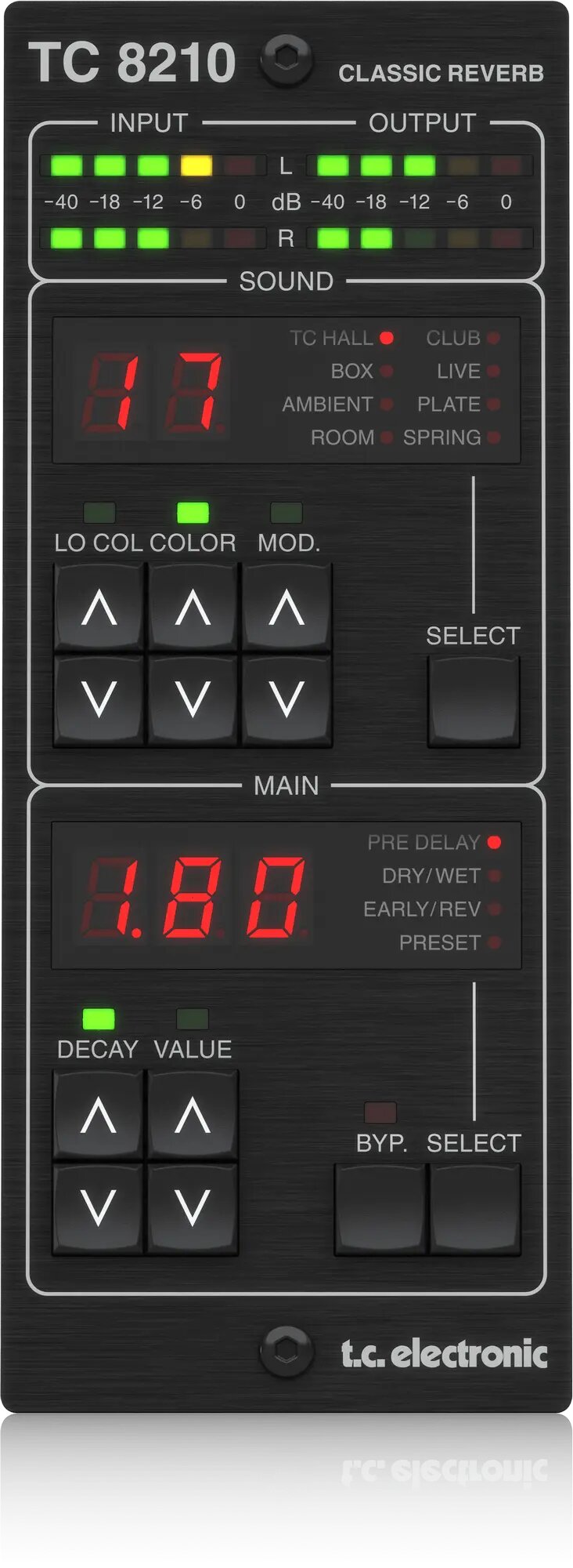 Midi-контроллер TC Electronic TC8210 DT с плагином Classic Mixing Reverb