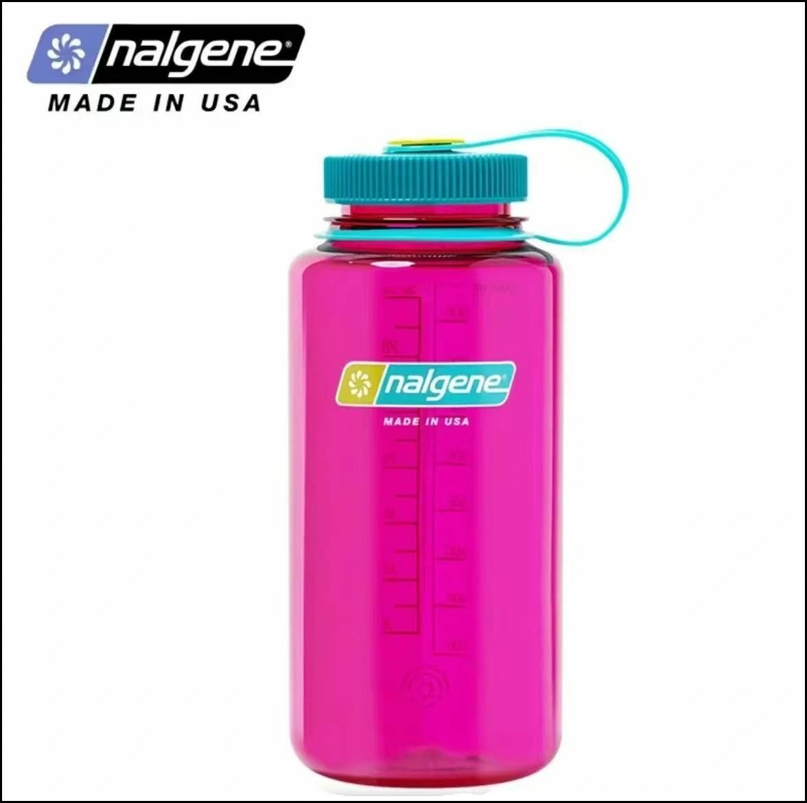 Спортивный чайник Nalgene на 1000 мл, бестселлер для активного отдыха и тренировок