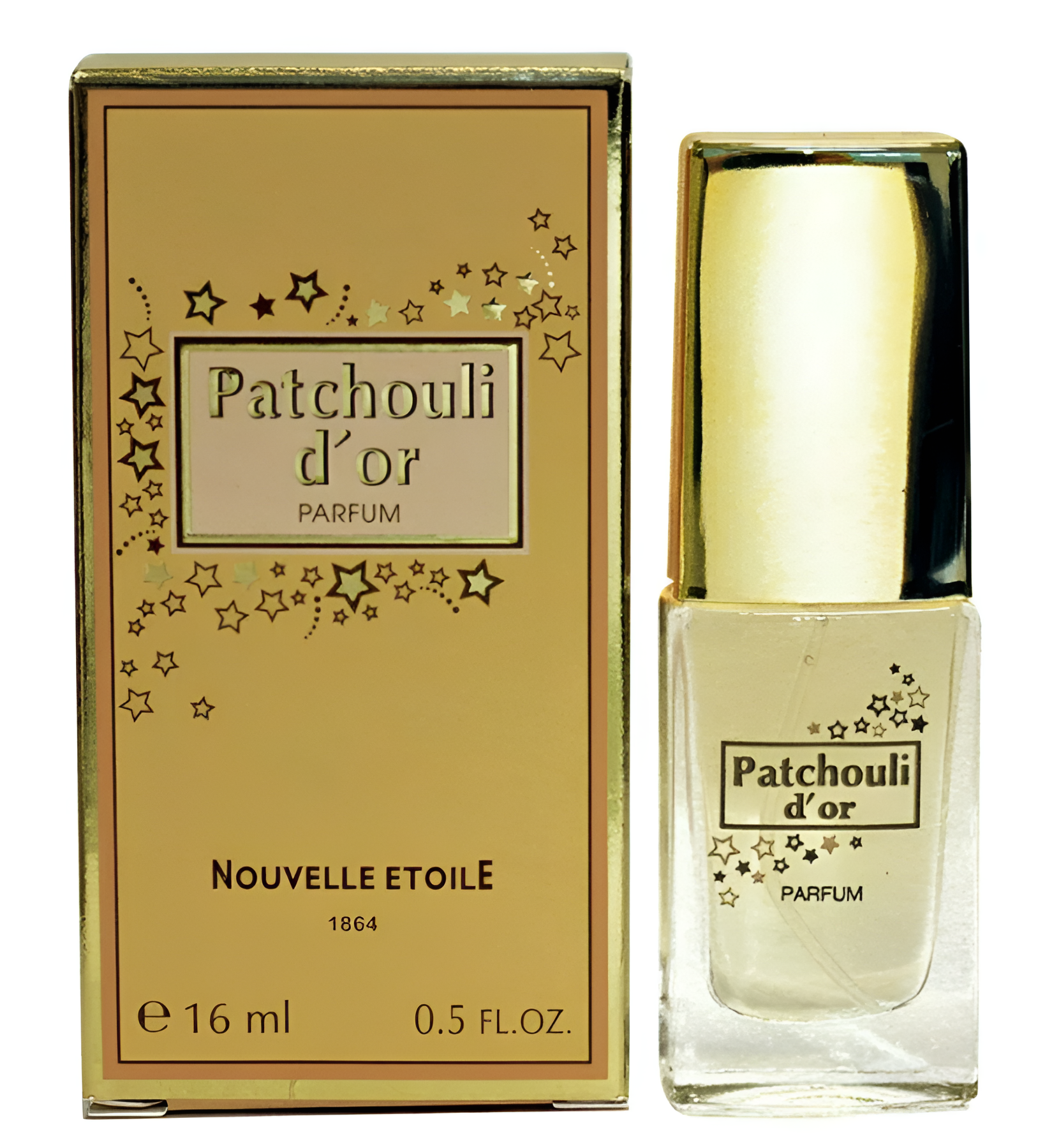 Духи Новая Заря "Золотая Пачули", Parfume, женские, 16 мл в футляре