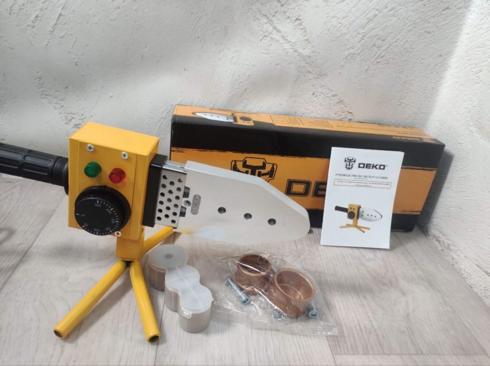 Аппарат для сварки полипропиленовых труб DEKO RPPWM2300W