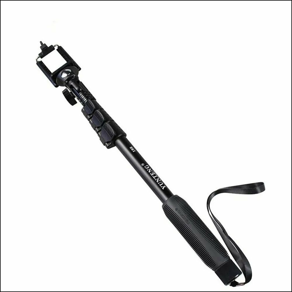 YUNTENG YT-188 Выдвижная селфи-палка с держателем для телефона 38-128 см 1/4" винт