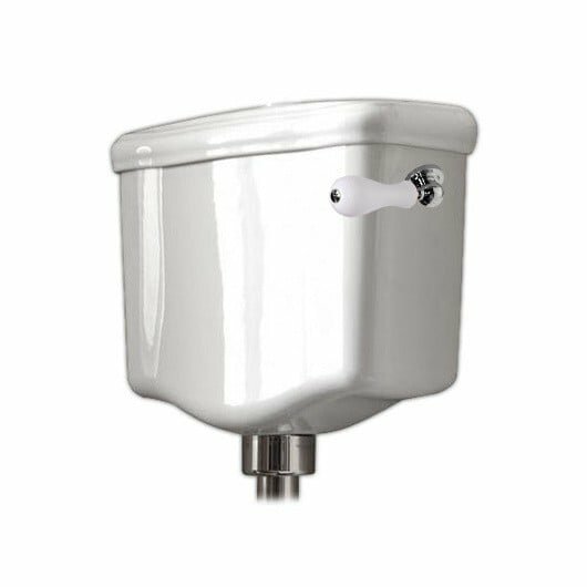 Бачок низкий для унитаза с боковым отверстием для ручки смыва Kerasan Retro 107201