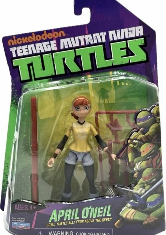 TMNT Фигурка Turtles Черепашки-Ниндзя Эйприл О’Нил 12 см 90508 Playmates Toys