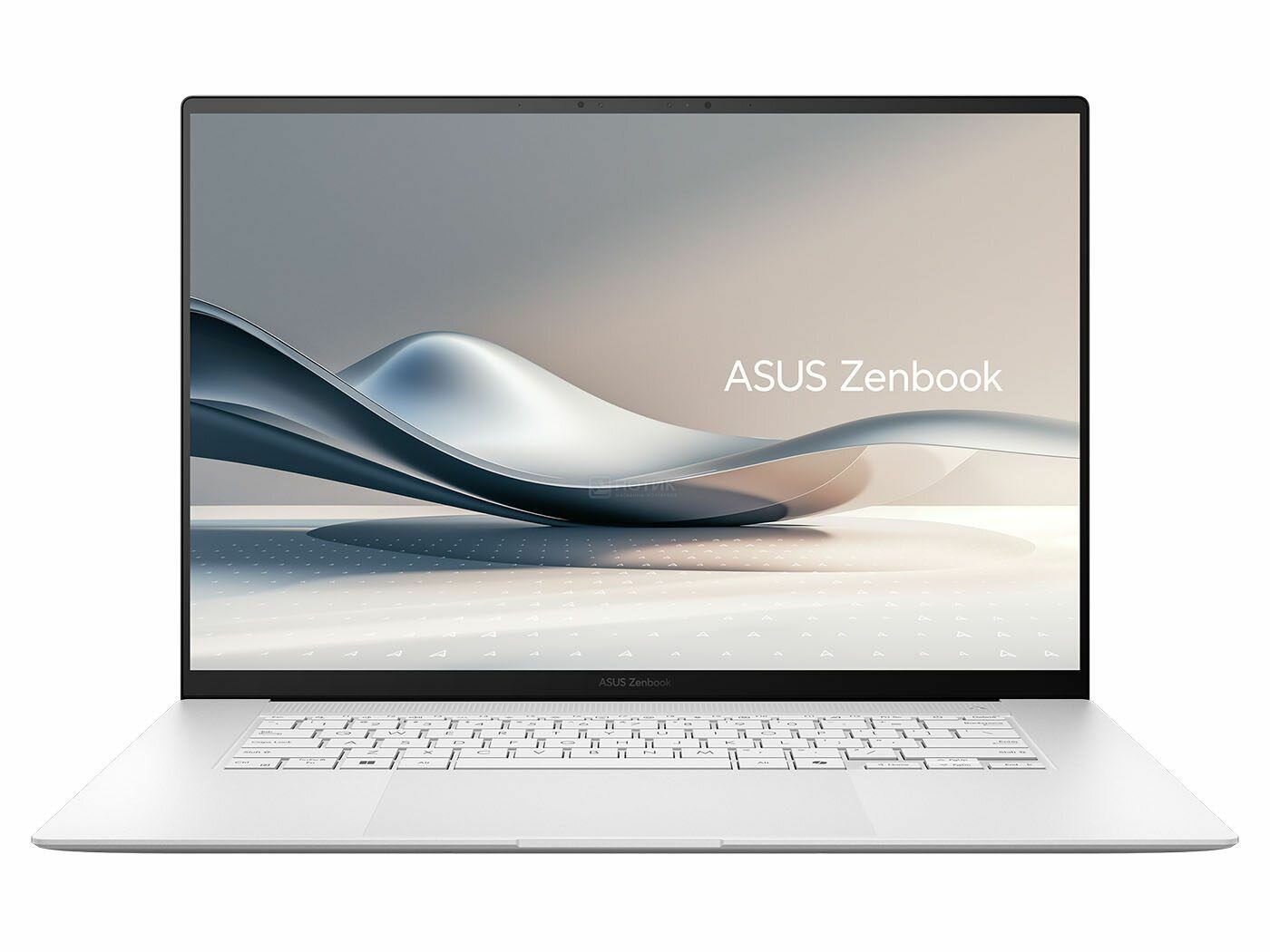 Ноутбук ASUS Zenbook S 16 UM5606-RK372W 16" (2880x1800) OLED, AMD Ryzen AI 9 365, 24Гб LPDDR5X, 1Тб SSD, Radeon 880M, Windows 11, white (90NB13M2-M00NW0)