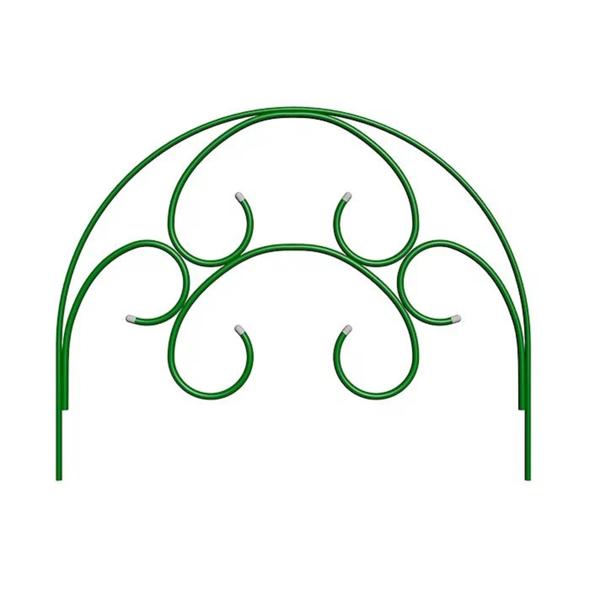 Забор лето "Мадан", декоративный, металлический, 0.72x0.93 м, 5 секц