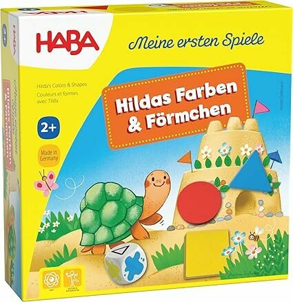 Детская настольная игра Haba - "Hildas Farben & Frmchen/Цвета и фигуры Хильды", кооперативная , от 2 лет - 1307043001