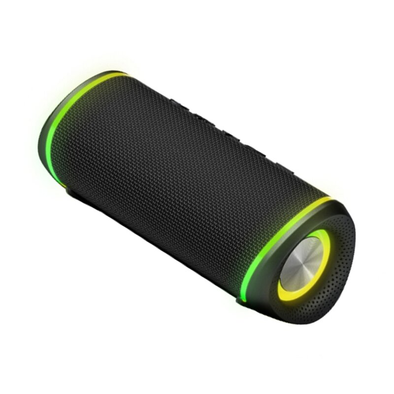 Беспроводные Bluetooth-колонки RGBs 5.3 с водонепроницаемым IPX5 и мощным басовым сабвуфером для вечеринок на открытом воздухе