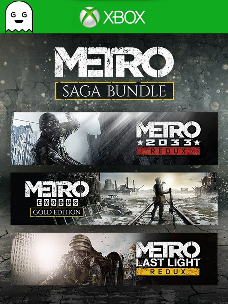 Игра Metro Saga Bundle (3в1), цифровой ключ для Xbox One/Series X|S, русская озвучка