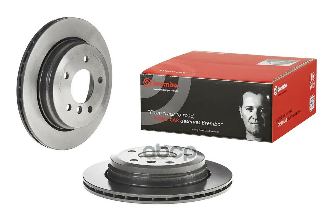 Диск торм. зад. вент.[294x19] 5 отв. min2 BMW (E46) 2,5 Xi/Touring 09/00-02/05 Brembo арт. 09. C180.11