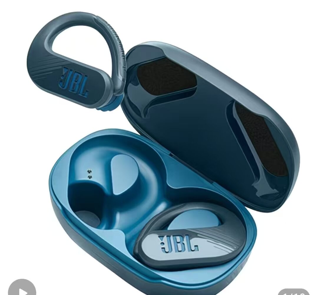 Беспроводные наушники JBL Endurance Peak 3, Синий - OWS Беспроводные открытые спортивные наушники