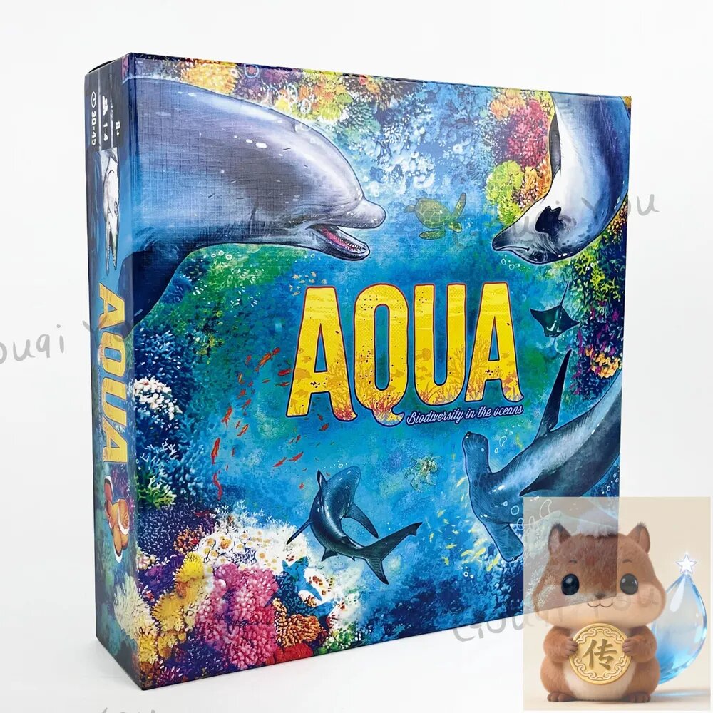 AQUA: Стратегия Глубин. Исследуй Многообразие Жизни Океана (1-4 игрока, 30-45 мин)