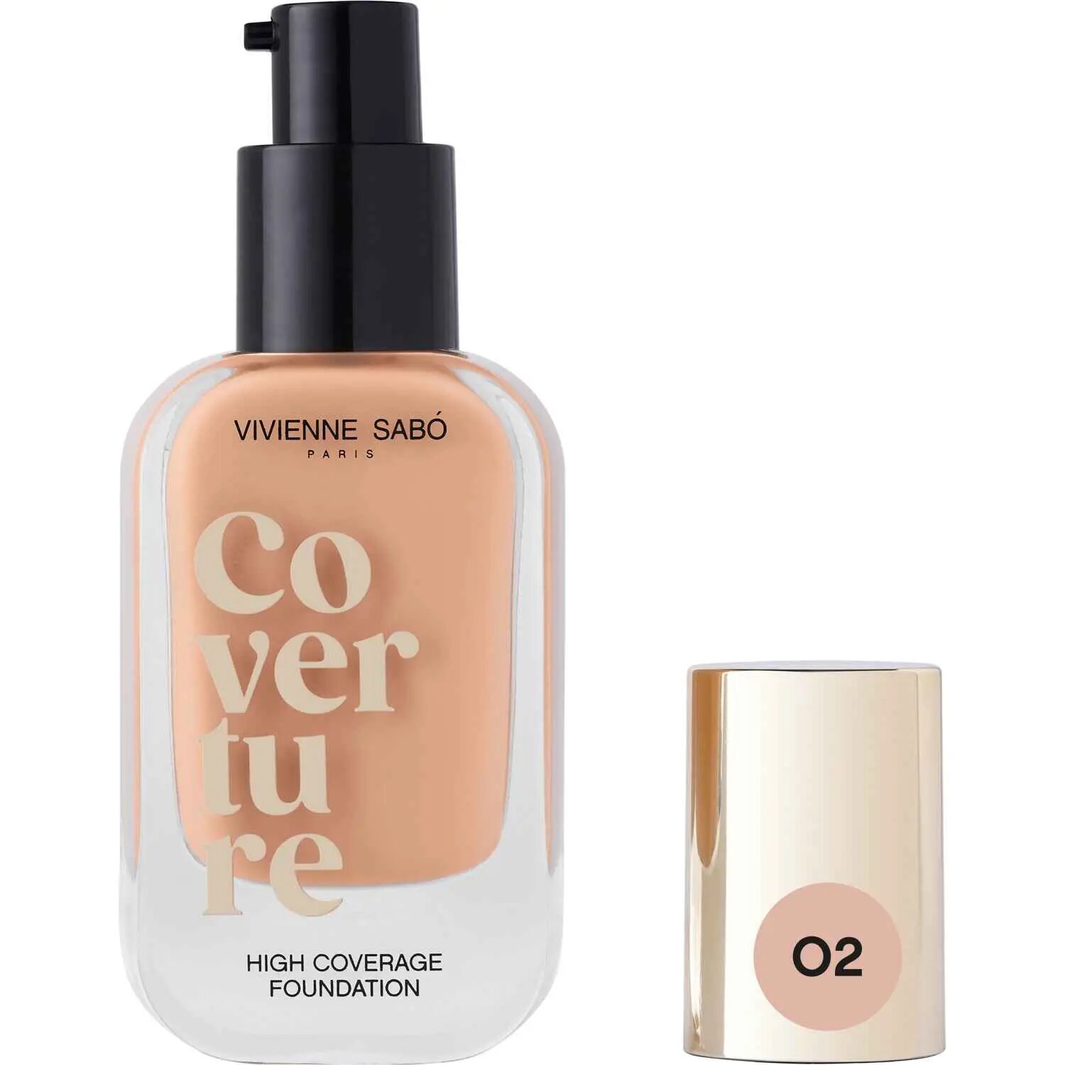 Vivienne Sabo Тональный крем Vivienne Sabo Coverture, тон 02