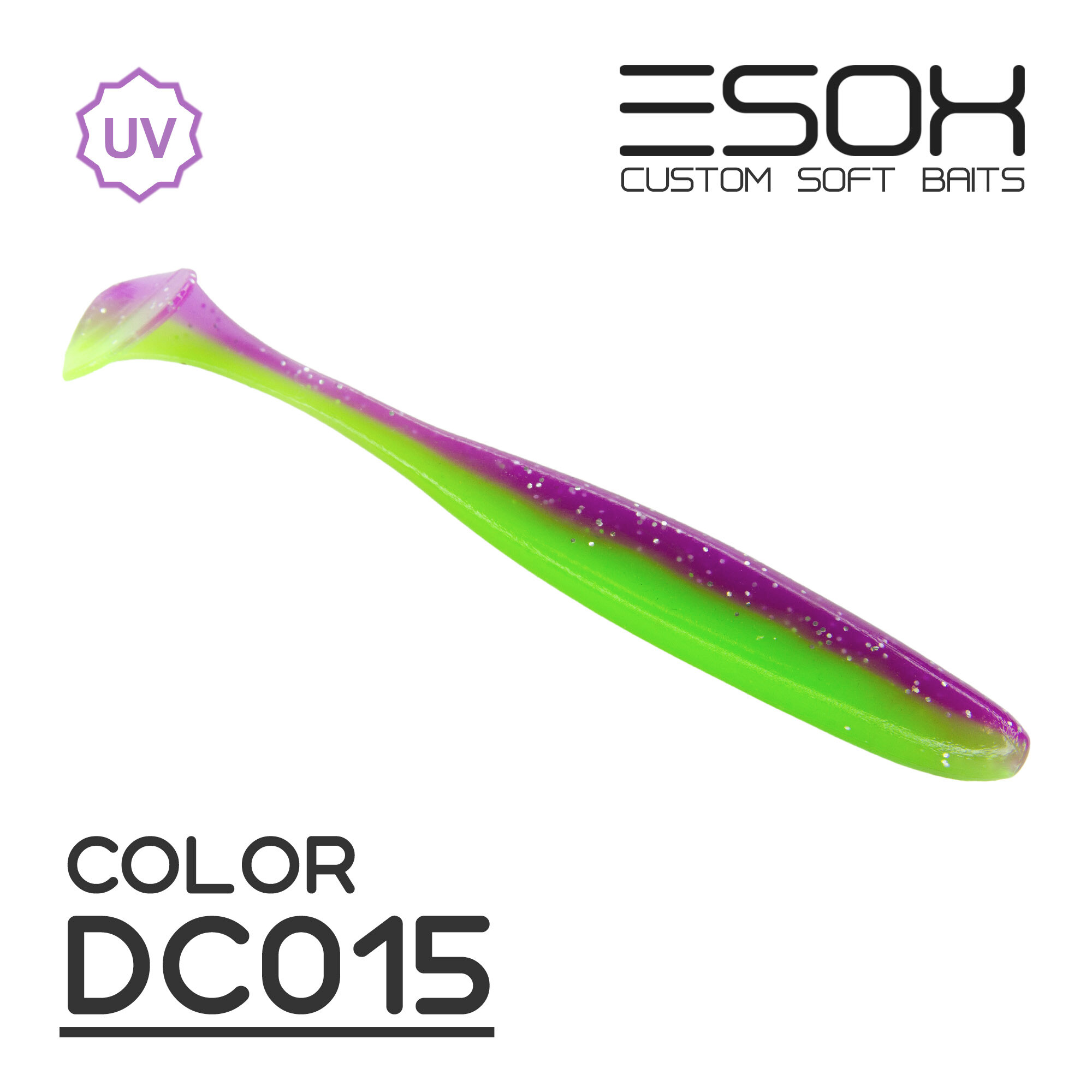 Мягкая приманка для рыбалки ESOX Sheasy 4.8" (120мм) 4 шт.