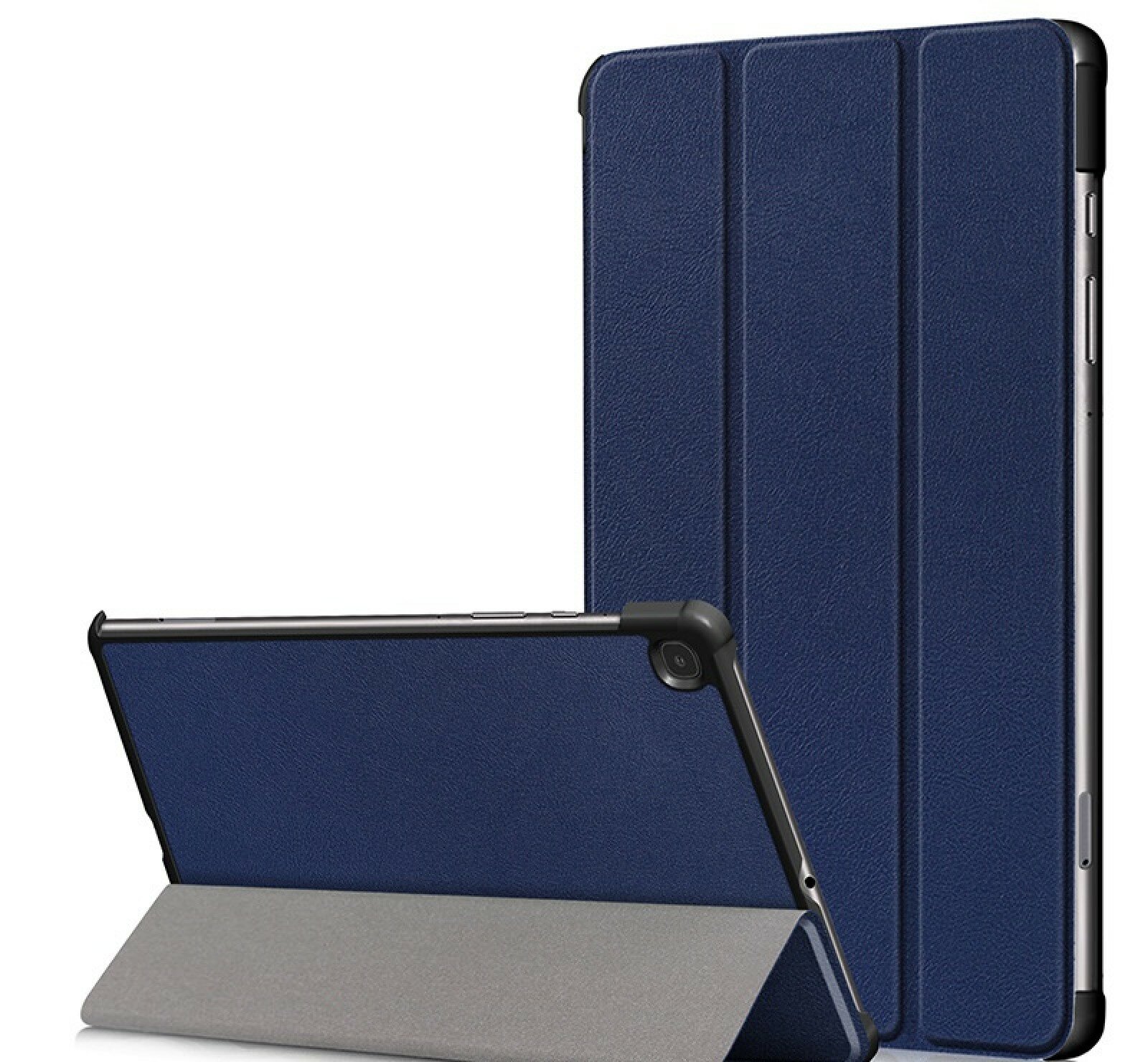 Чехол-обложка MyPads для Samsung Galaxy Tab A7 10.4 SM-T500 (2020) тонкий умный с подставкой синий