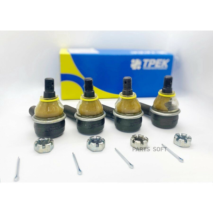 Наконечник рулевой для а/м УАЗ (4 шт). "Трек Чемпион" (левый+правый) (закатной) трек TRST-113 | цена за 1 шт