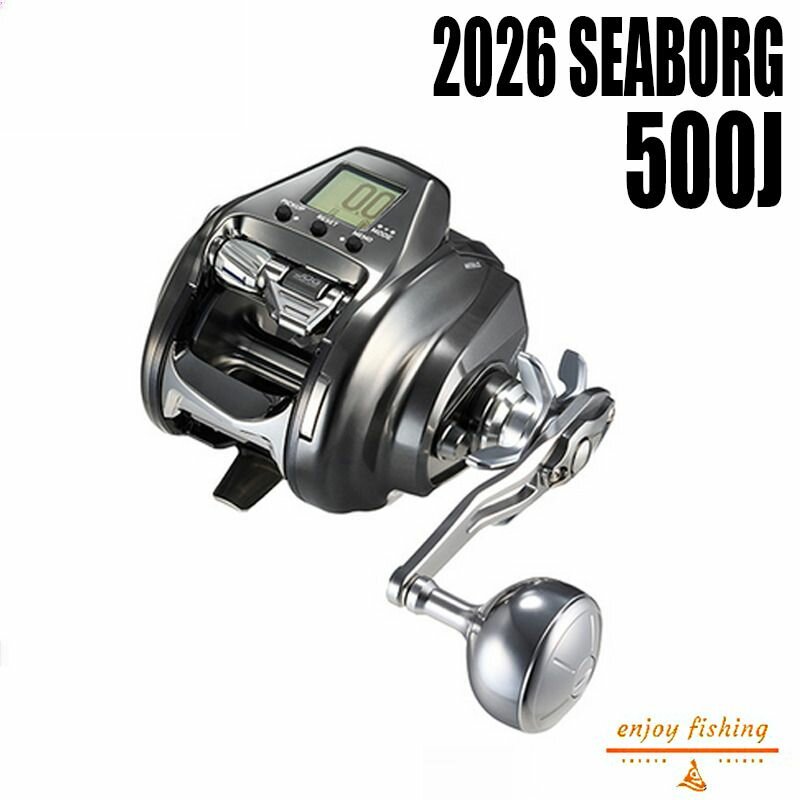DAIWA 2026 Seaborg 500J AS Под правую руку электрическая рыболовная катушка для морской и глубоководной рыбалки